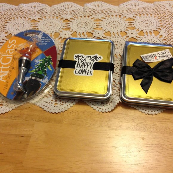 Art Glass Wine Stopper | Holiday | Art Glass Wine Stopper Plus Gift ...